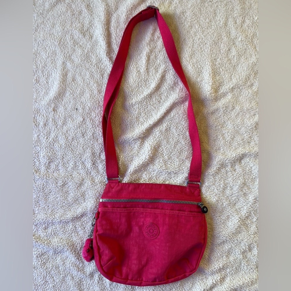 Kipling Pink Ana-Lucia Crossbody - Gem